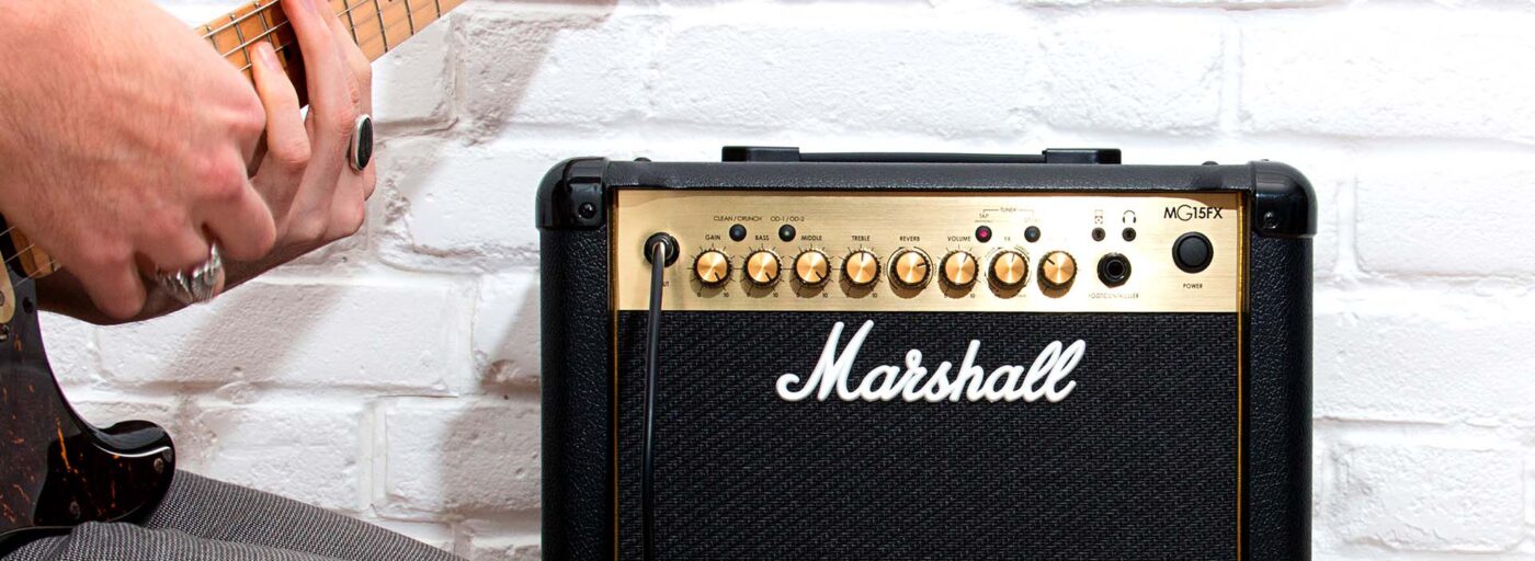 Marshall MG15GFX 15W- Guitar Combo Amp | District M