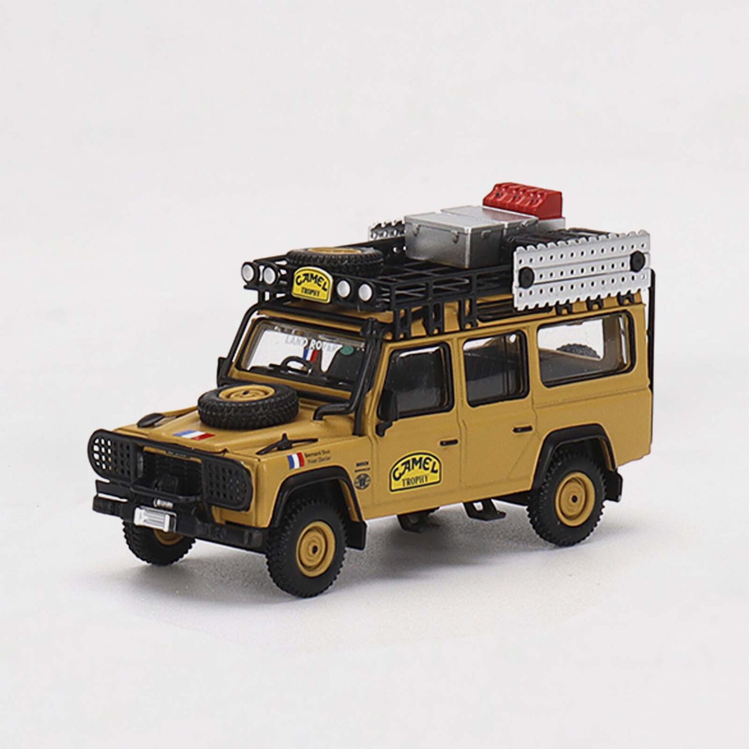 Mô Hình 1/64 Mini GT Land Rover Defender 110 1989 Camel Trophy Amazon ...