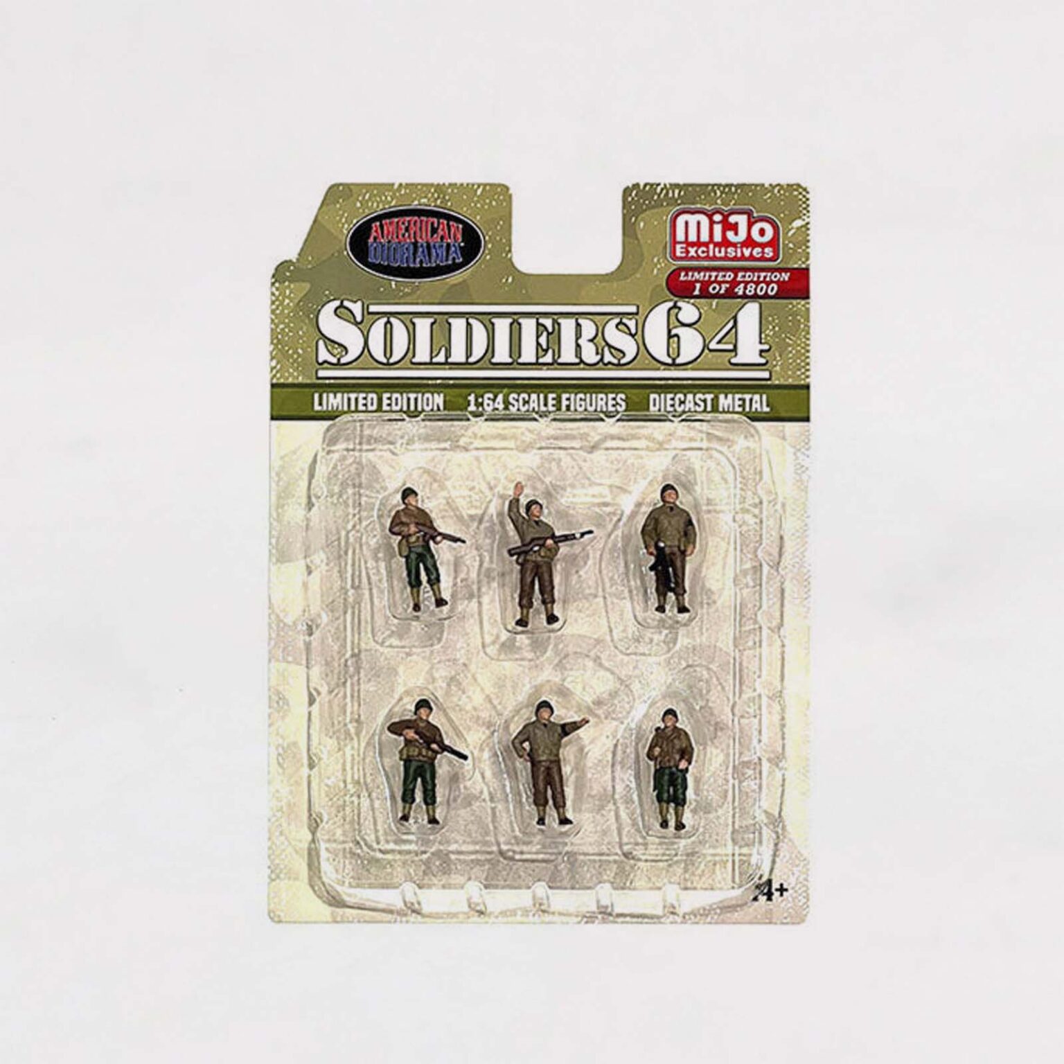 Mô Hình 1/64 American Diorama 1:64 Soldier64 Figure Set – MiJo ...
