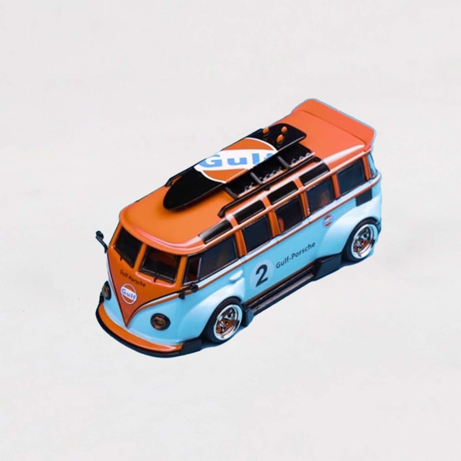 Mô Hình 1/64 Liberty64 1:64 Diecast Model VW T1 Kombi - Gulf Van Camper ...