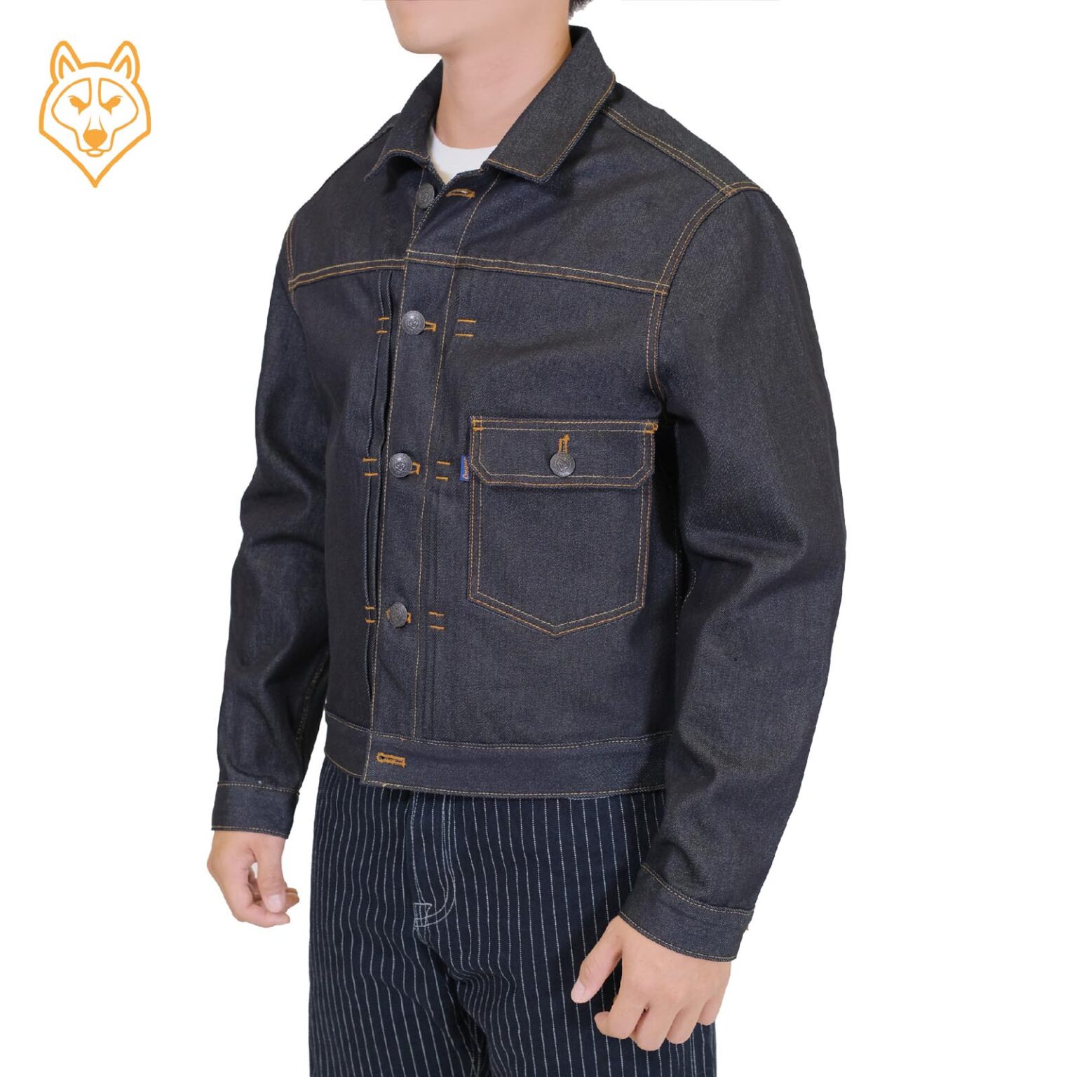 Copper Denim 14.5oz Dark Blue Type I / Raw Selvedge Denim - Regular ...