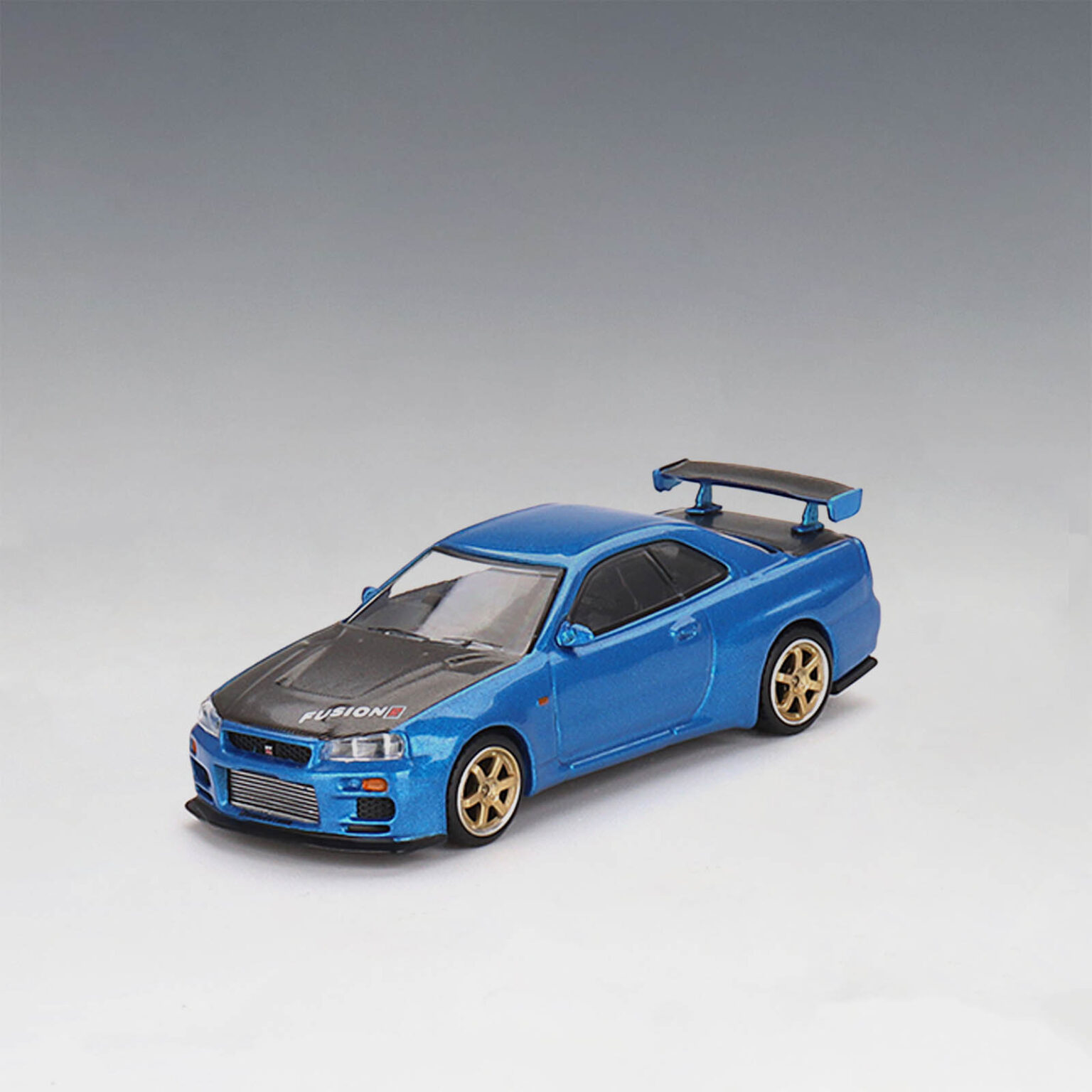 Mô Hình 1/64 Mini GT #531 Nissan Skyline GT-R (R34) Top Secret Bayside ...