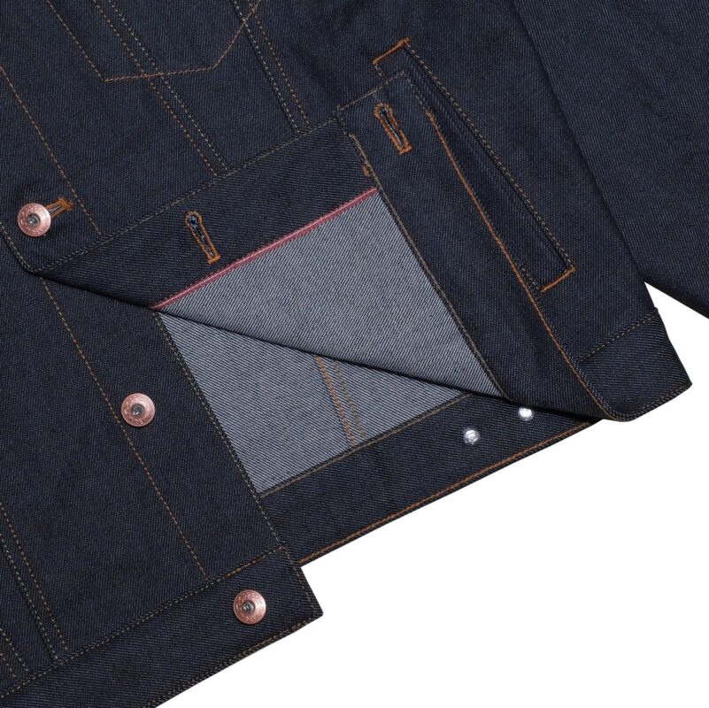 Áo Copper Denim 13.5oz Indigo Blue Type 3 Raw Selvedge Denim / Regular ...